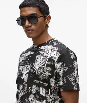 Karl Lagerfeld Villa La Vigie Print T-shirt