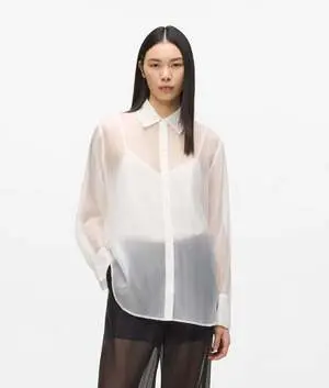 Karl Lagerfeld Sheer Tops