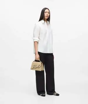 Karl Lagerfeld Classic Relaxed Poplin Shirt