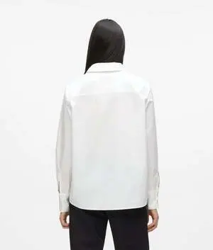 Karl Lagerfeld Classic Relaxed Poplin Shirt