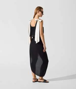 Karl Lagerfeld Signature Bow Pareo