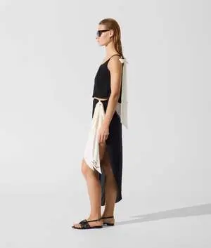 Karl Lagerfeld Signature Bow Pareo