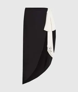 Karl Lagerfeld Signature Bow Pareo
