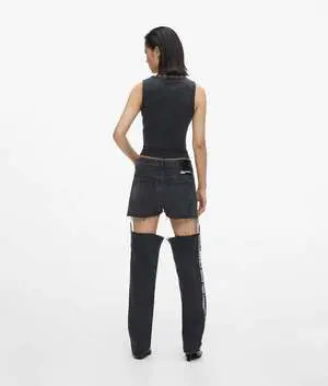 KL JEANS Jeans High-rise Cut-out Straight Jeans