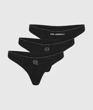 Karl Lagerfeld 3 Pack - Black
