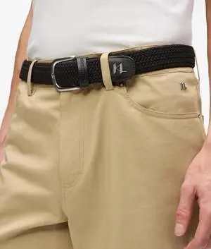 Karl Lagerfeld Monogram Woven Belt