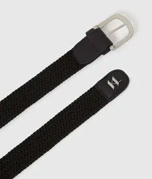 Karl Lagerfeld Monogram Woven Belt