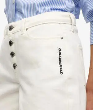 Karl Lagerfeld Ikon Denim Shorts
