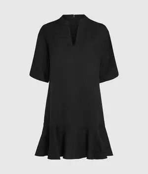 Karl Lagerfeld Linen Blend Shift Dress