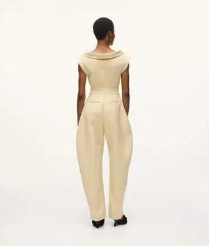 Karl Lagerfeld Tailored Jumpsuit With Balloon Pants
