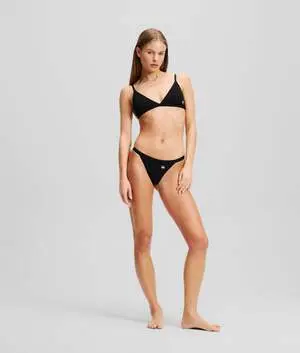 Karl Lagerfeld Ikon Ribbed Thong