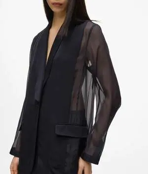 Karl Lagerfeld Organza Blazer
