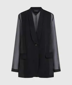 Karl Lagerfeld Organza Blazer