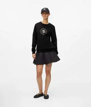 Karl Lagerfeld Ikon Circle Logo Sweatshirt