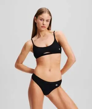 Karl Lagerfeld Ikon Ribbed Brazilian Briefs