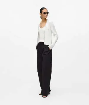 Karl Lagerfeld Chain Detail Knit Cardigan