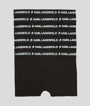 Karl Lagerfeld Set Of Seven Logo Trunks