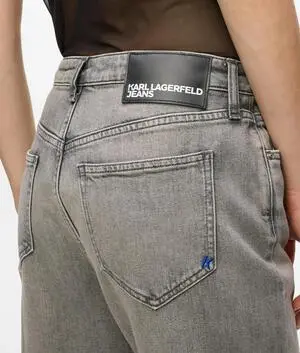 KL JEANS High-rise Gray Flare Jeans
