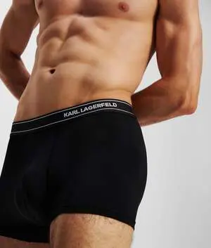 Karl Lagerfeld Logo Lightweight Trunks – 3-pack