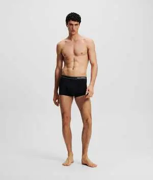 Karl Lagerfeld Logo Lightweight Trunks – 3-pack
