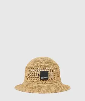 KL JEANS Jeans Woven Bucket Hat - Natural