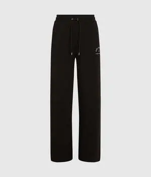 Karl Lagerfeld Rue St-guillaume Wide Leg Sweatpants