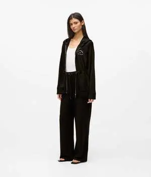 Karl Lagerfeld Rue St-guillaume Wide Leg Sweatpants