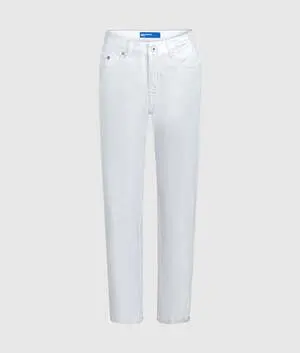 KL JEANS Jeans Metallic Coated Tapered Mom Jeans