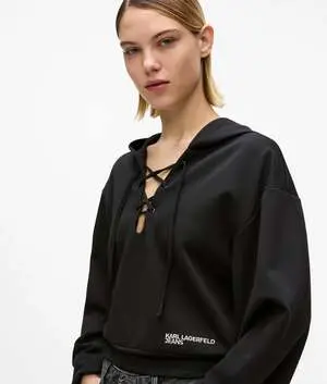 KL JEANS Jeans Lace-up Hoodie