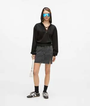 KL JEANS Jeans Lace-up Hoodie
