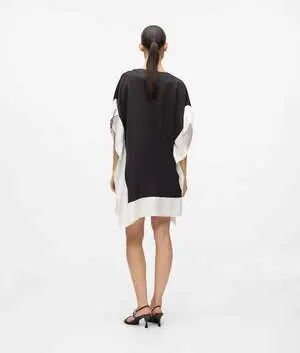 Karl Lagerfeld Signature Wide Sleeve Dress