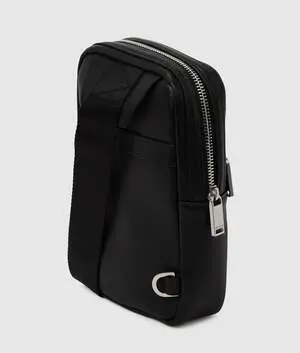 Karl Lagerfeld Monogram Patch Sling Bag - Black