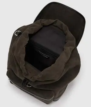 Karl Lagerfeld K/traveller Faux Suede Backpack