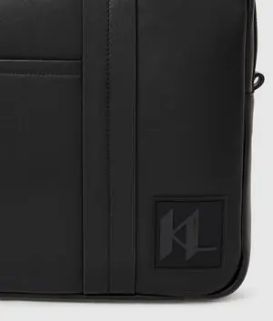 Karl Lagerfeld Monogram Patch Briefcase