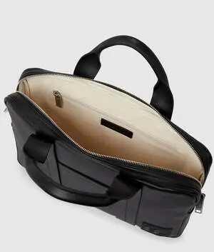 Karl Lagerfeld Monogram Patch Briefcase