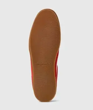Karl Lagerfeld Kandidate Suede Sneakers - Red