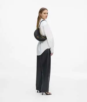 Karl Lagerfeld K/autograph Moon Chain Shoulder Bag - Black/gold