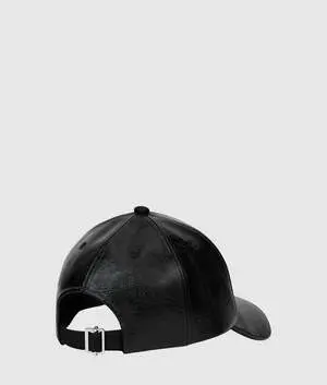 KL JEANS Jeans Cracked Faux-leather Cap