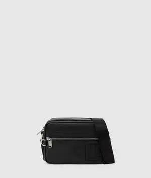 Karl Lagerfeld Monogram Patch Camera Bag - Black