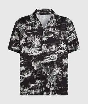 Karl Lagerfeld Short-sleeved All-over-print Shirt