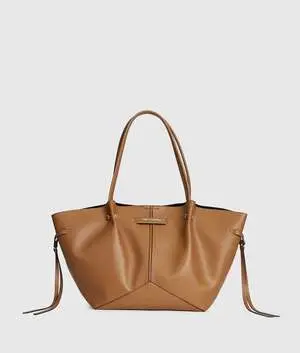 Karl Lagerfeld Karl Lagerfeld K/Pierced Medium Tote Bag Caramel