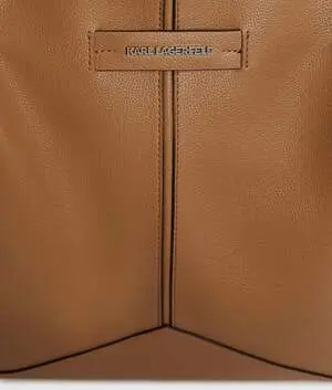 Karl Lagerfeld K/pierced Medium Tote Bag - Caramel