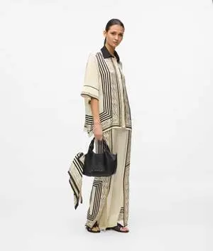 Karl Lagerfeld All-over Print Viscose Pajama Shirt