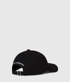 Karl Lagerfeld Ikon Choupette Baseball Cap - Black