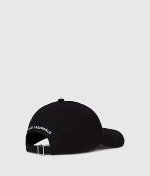 Karl Lagerfeld Ikon Choupette Baseball Cap - Black