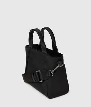 Karl Lagerfeld Ikon Nylon Small Tag Tote Bag