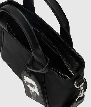 Karl Lagerfeld Ikon Nylon Small Tag Tote Bag