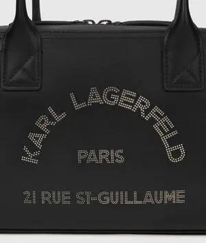 Karl Lagerfeld K/daily Leather Bowling Bag