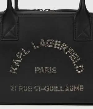 Karl Lagerfeld K/daily Leather Bowling Bag