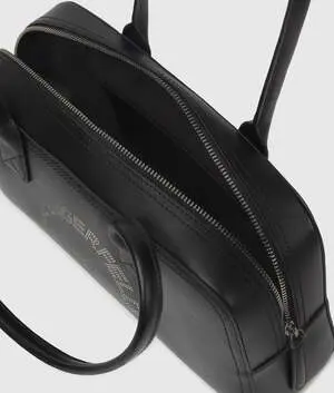 Karl Lagerfeld K/daily Leather Bowling Bag